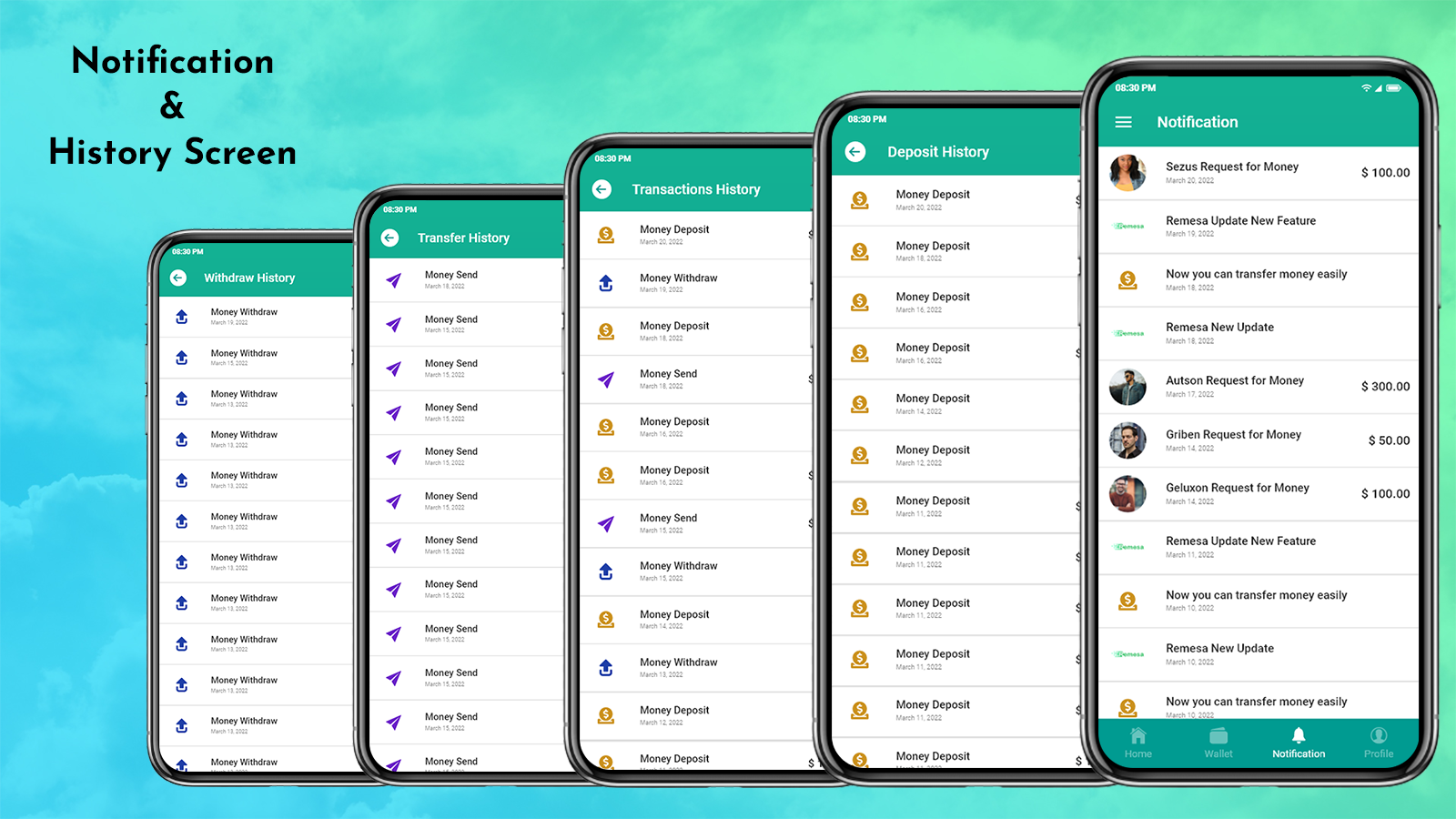 Walletium - Advanced Digital Mobile Wallet Flutter App by AppDevsX